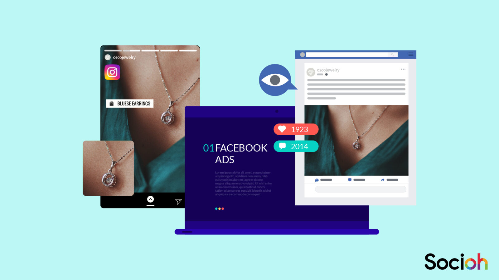 Using your Etsy store to sell more on Facebook & Instagram Shops